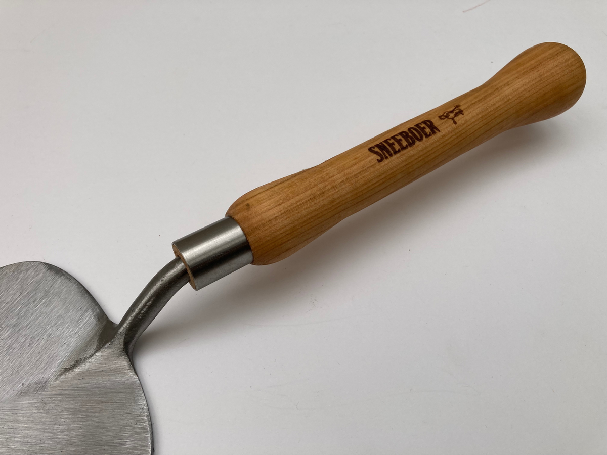 Sneeboer Planting Trowel - Old Dutch Style with long Cherry handle ...
